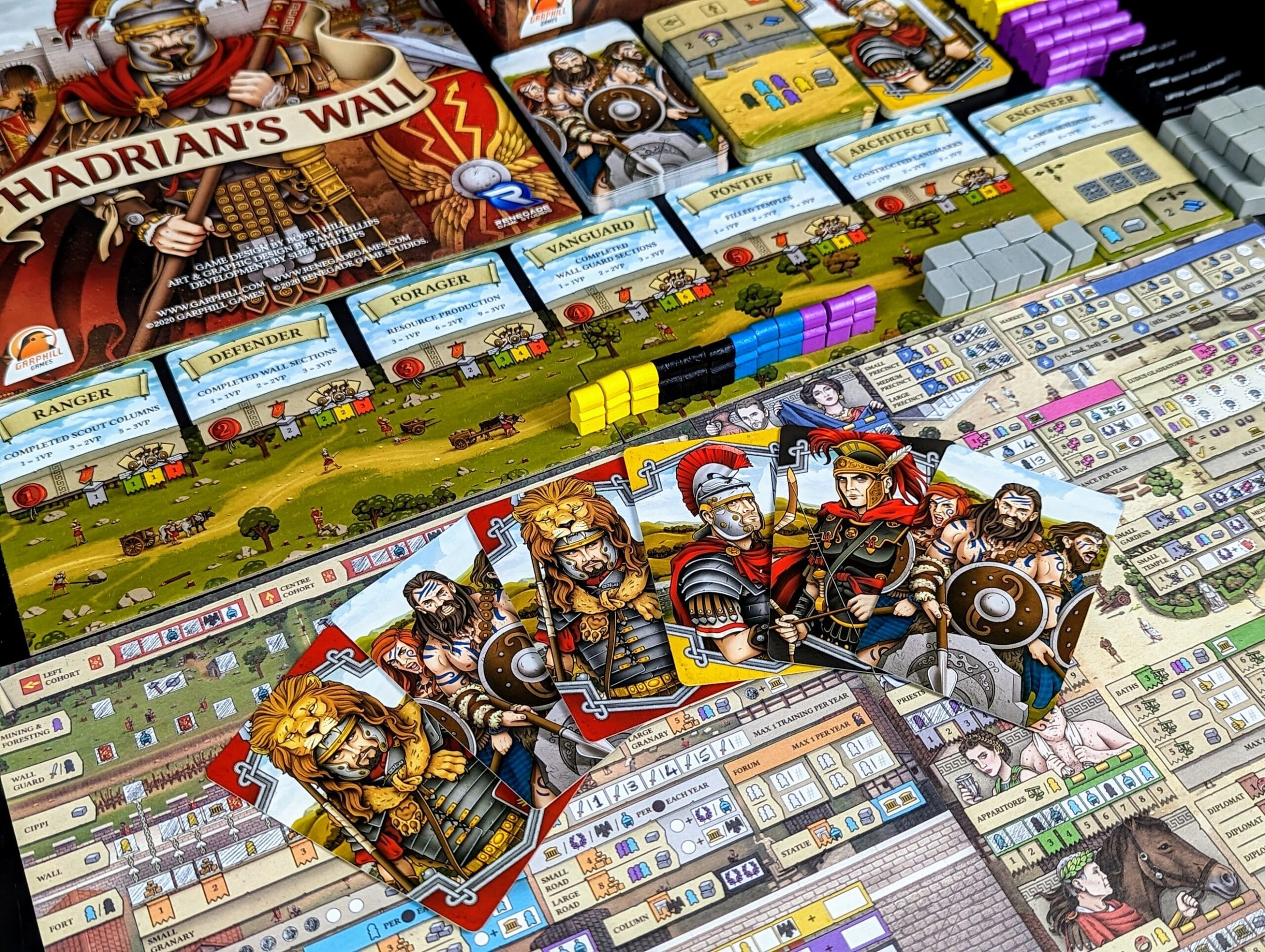 Hadrian’s Wall Review - BoardGameShots