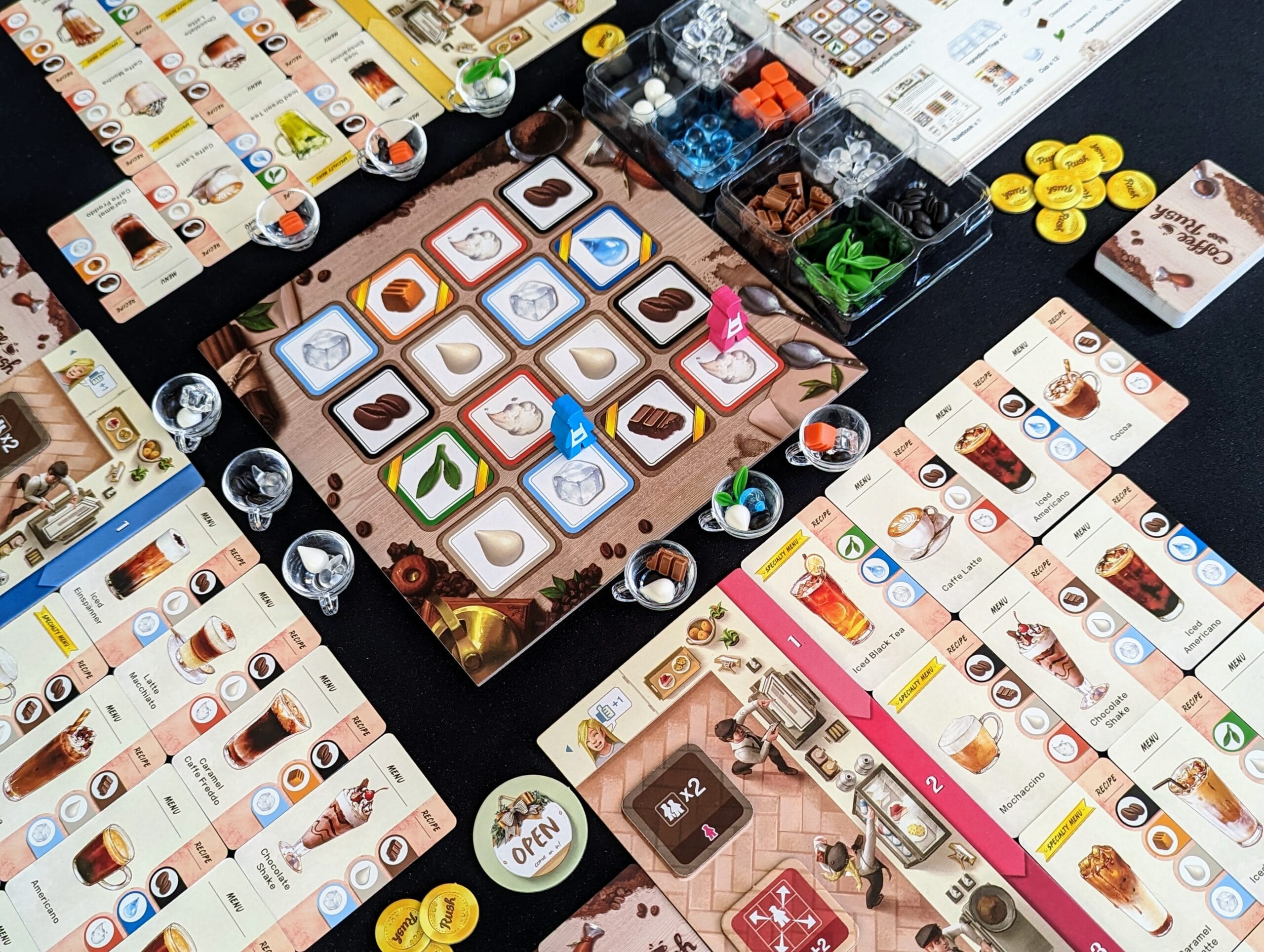 Coffee Rush Board Game Review - BoardGameShots