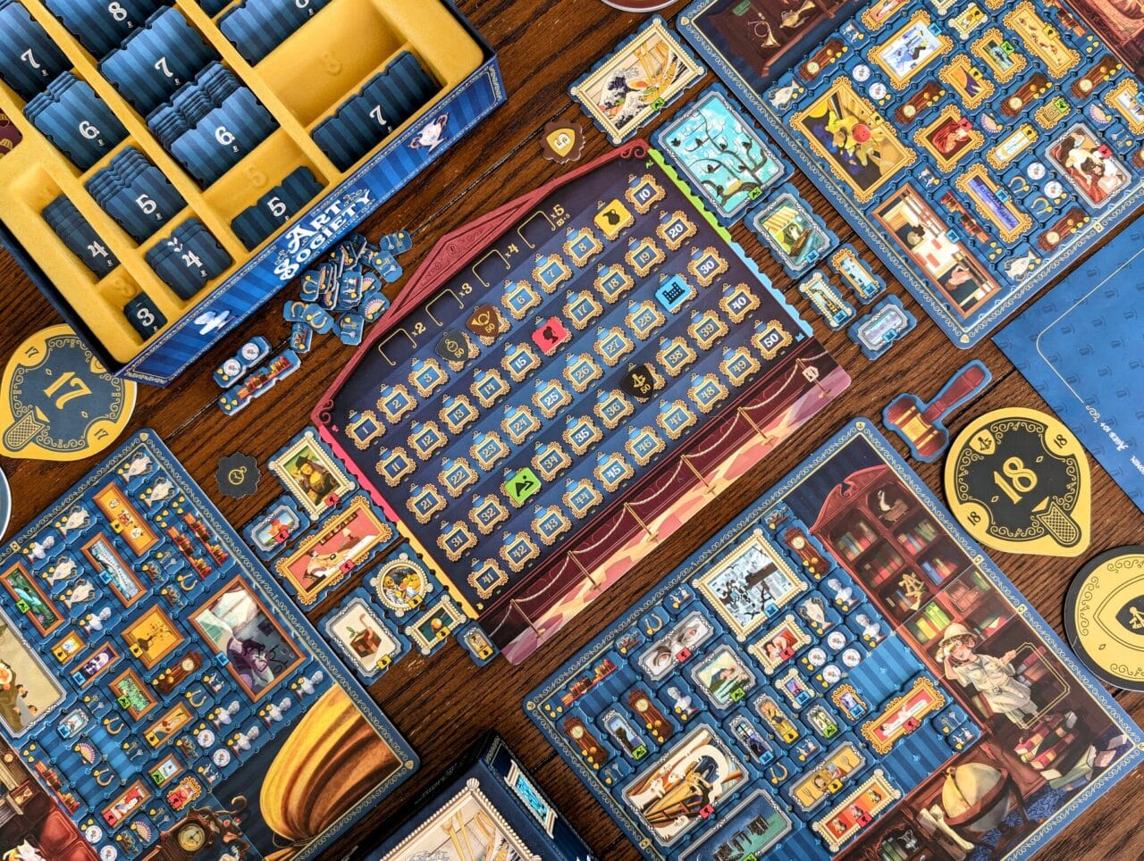 Art Society Board Game Review - BoardGameShots