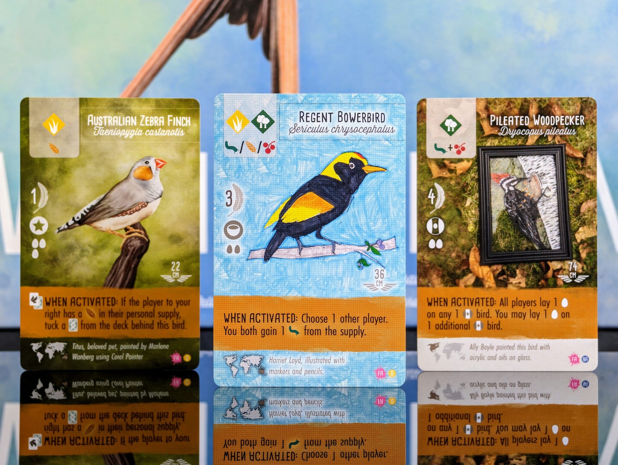 Wingspan Fan Art Pack Review - BoardGameShots