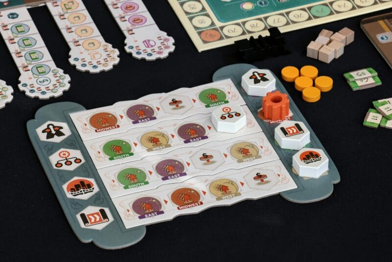 Carnegie Board Game Review - BoardGameShots