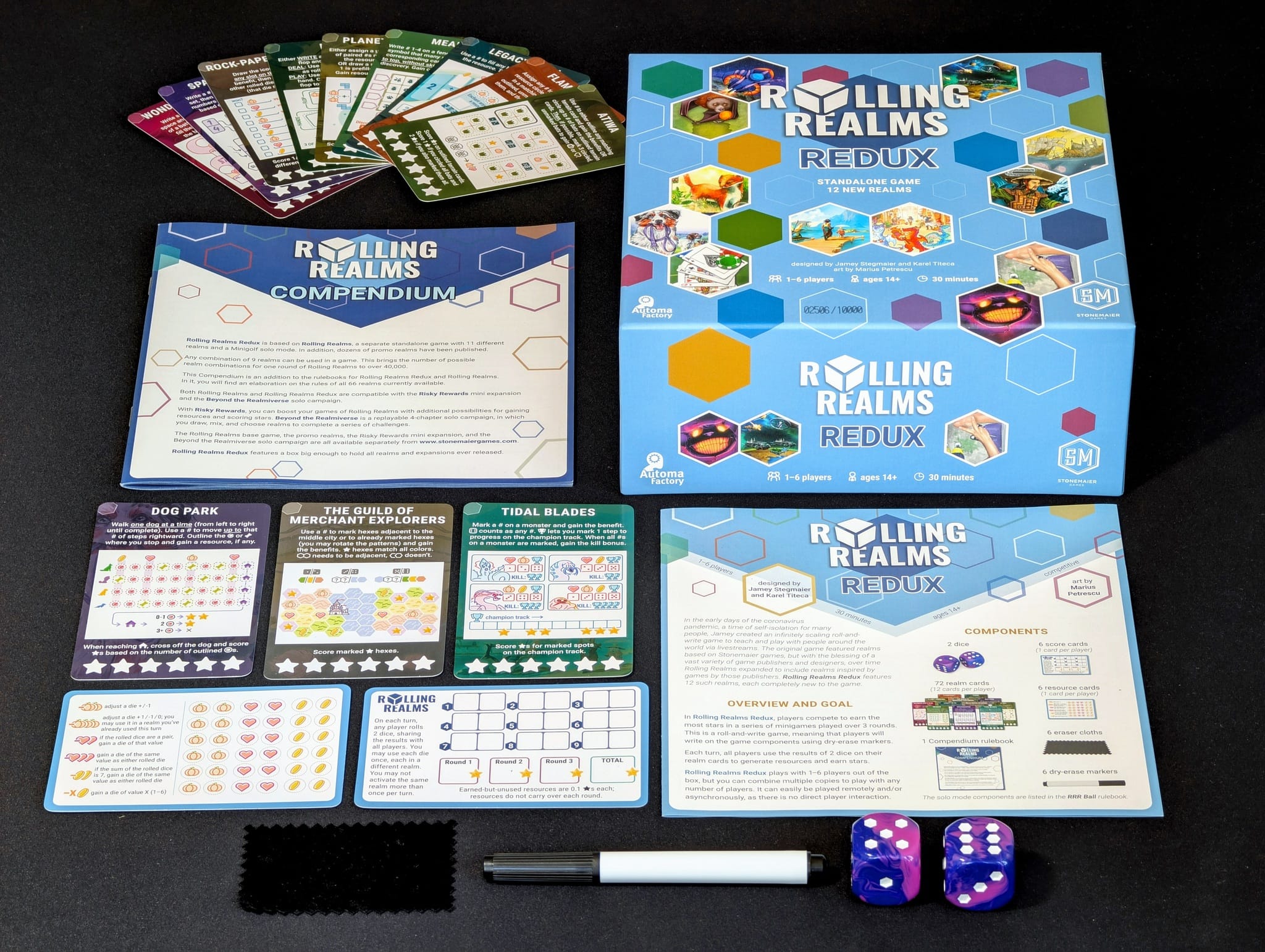 Rolling Realms Redux Review - BoardGameShots